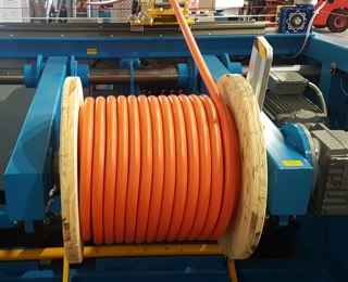 Designed & manufactured cable winding machinery to suite your needs